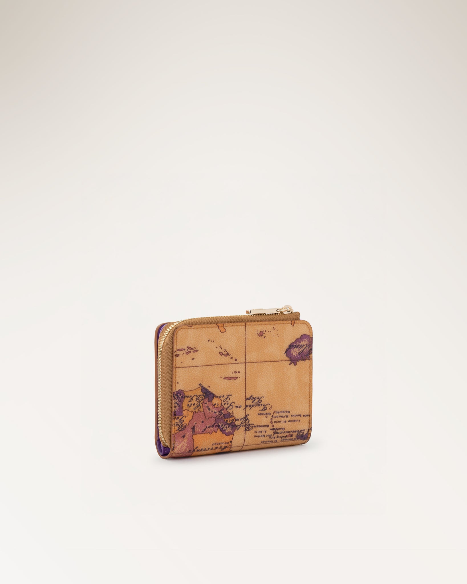 Small Zipfold Wallet Purple | 1st Class - Anna Virgili Online