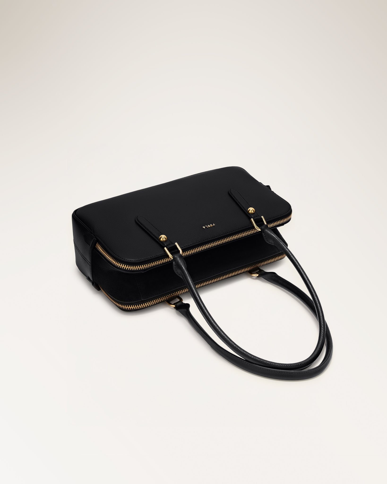 Giulia M Boston Bag Black | Furla - Anna Virgili Online